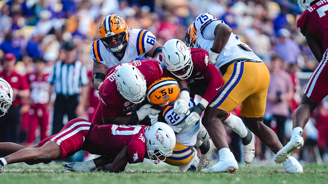 Hogs lose Battle for the Golden Boot in Baton Rouge - BVM Sports