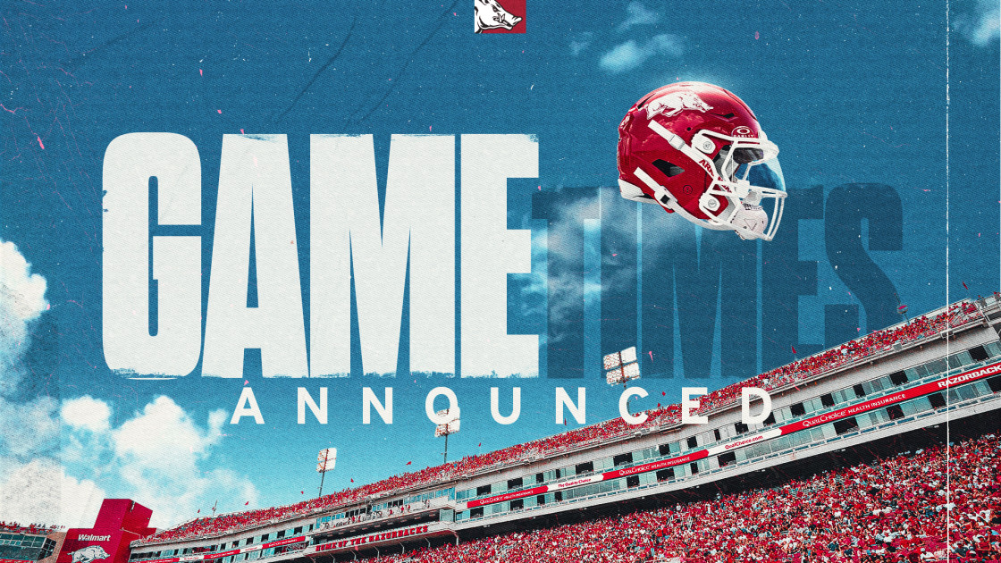 Arkansas Razorbacks Football: Key Game Kickoff Times Revealed - BVM Sports