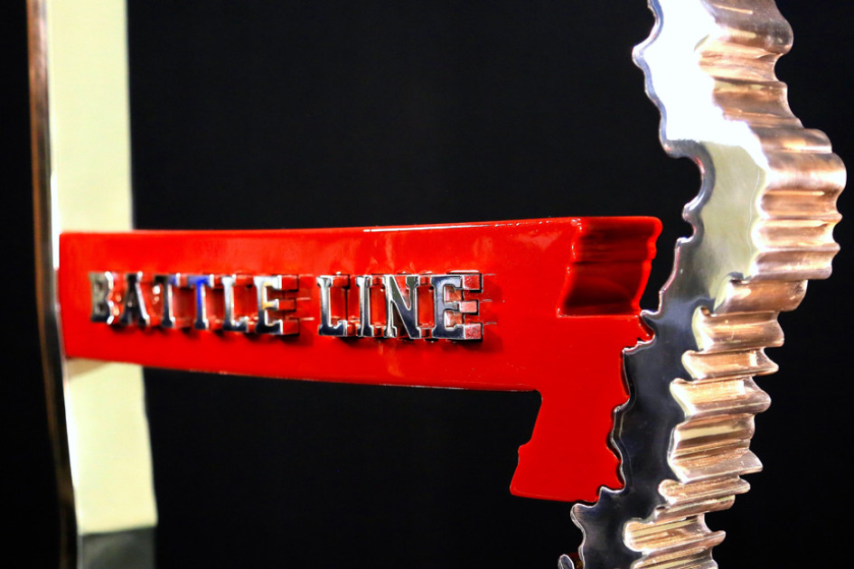Mizzou Trophy Arkansas Football Adds Battle Line Rivalry Trophy To