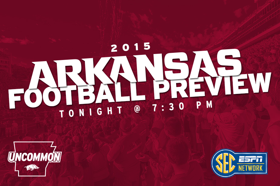 Razorback Football Preview Airs Tonight on SEC Network | Arkansas ...