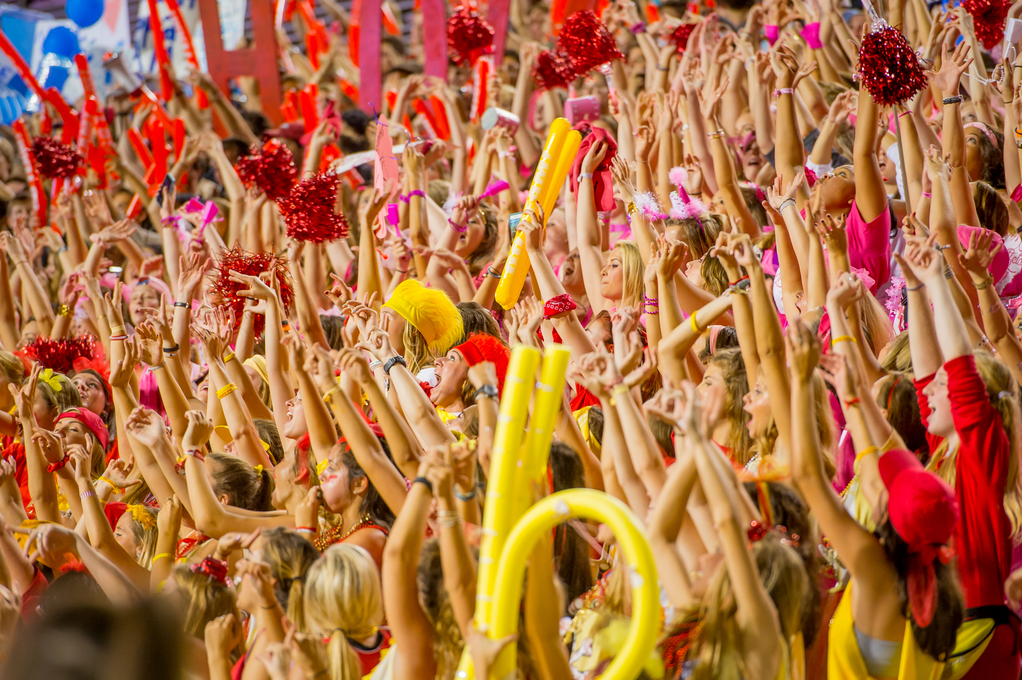 Freshmen Pep Rally Photo Gallery Arkansas Razorbacks