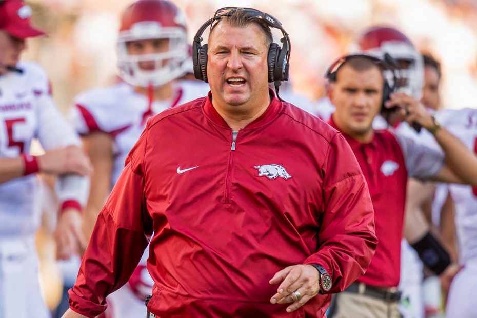 Bielema Announces Week 3 Depth Chart | Arkansas Razorbacks