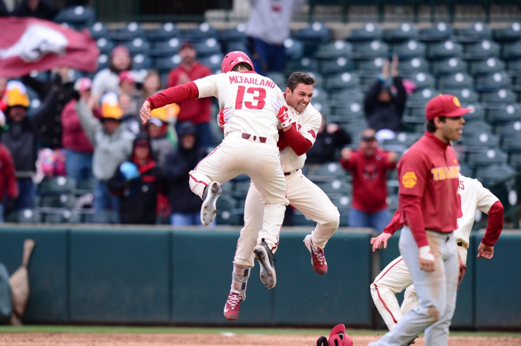 The BEST Photos From Sunday’s Walk-Off Win | Arkansas Razorbacks
