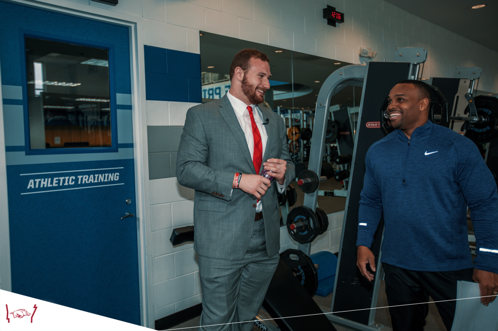 Frank Ragnow Arrives in Detroit | Arkansas Razorbacks