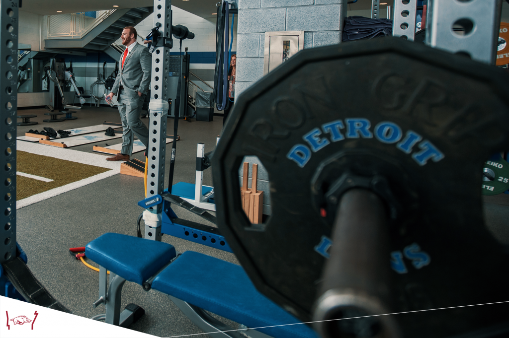 Frank Ragnow Arrives in Detroit | Arkansas Razorbacks