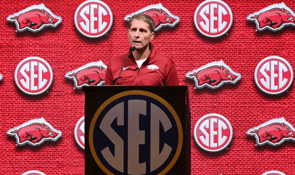 GALLERY: Arkansas MBB at SEC Media Day | Arkansas Razorbacks