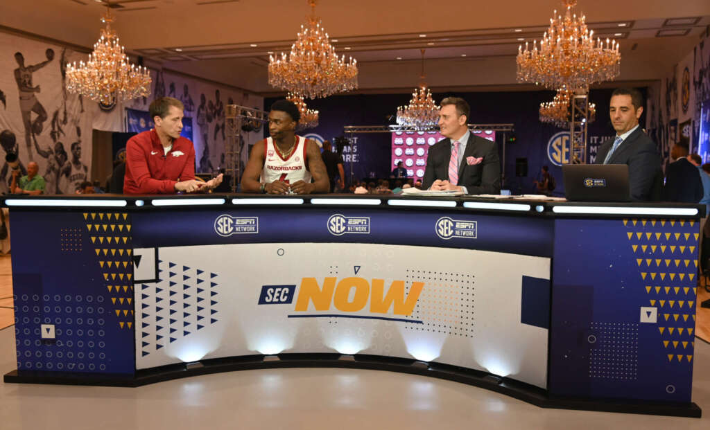 GALLERY: Arkansas MBB at SEC Media Day | Arkansas Razorbacks