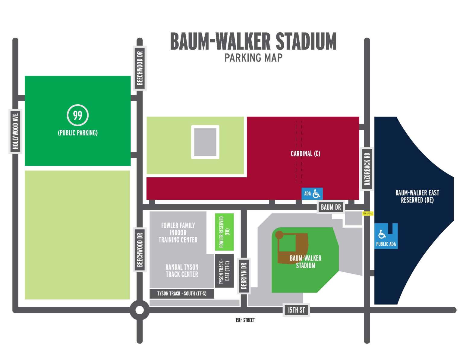 Game Day At Baum Walker Stadium Arkansas Razorbacks