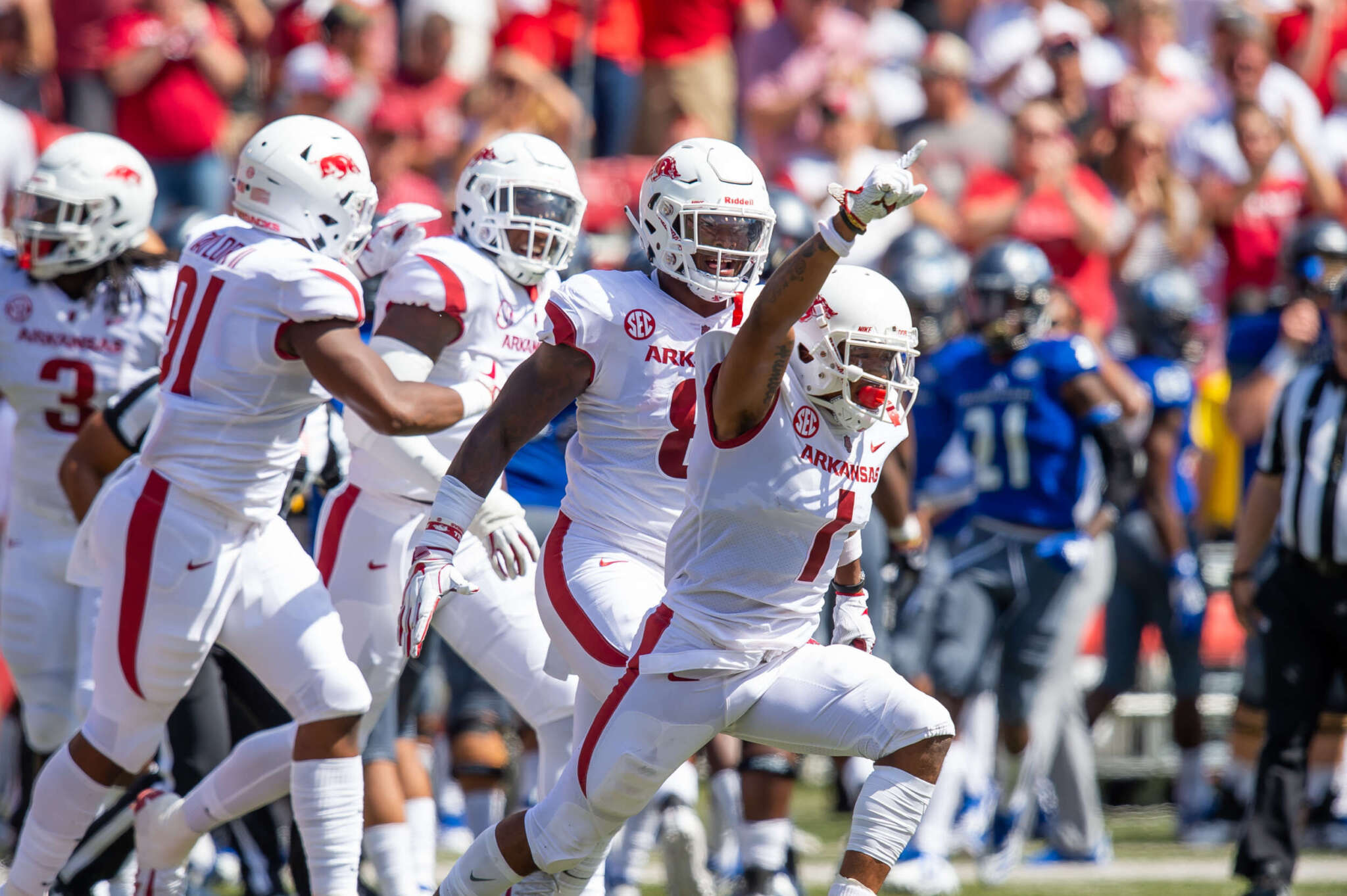 Hogs Wearing Rare Uniform Combination for Southwest Classic | Arkansas ...