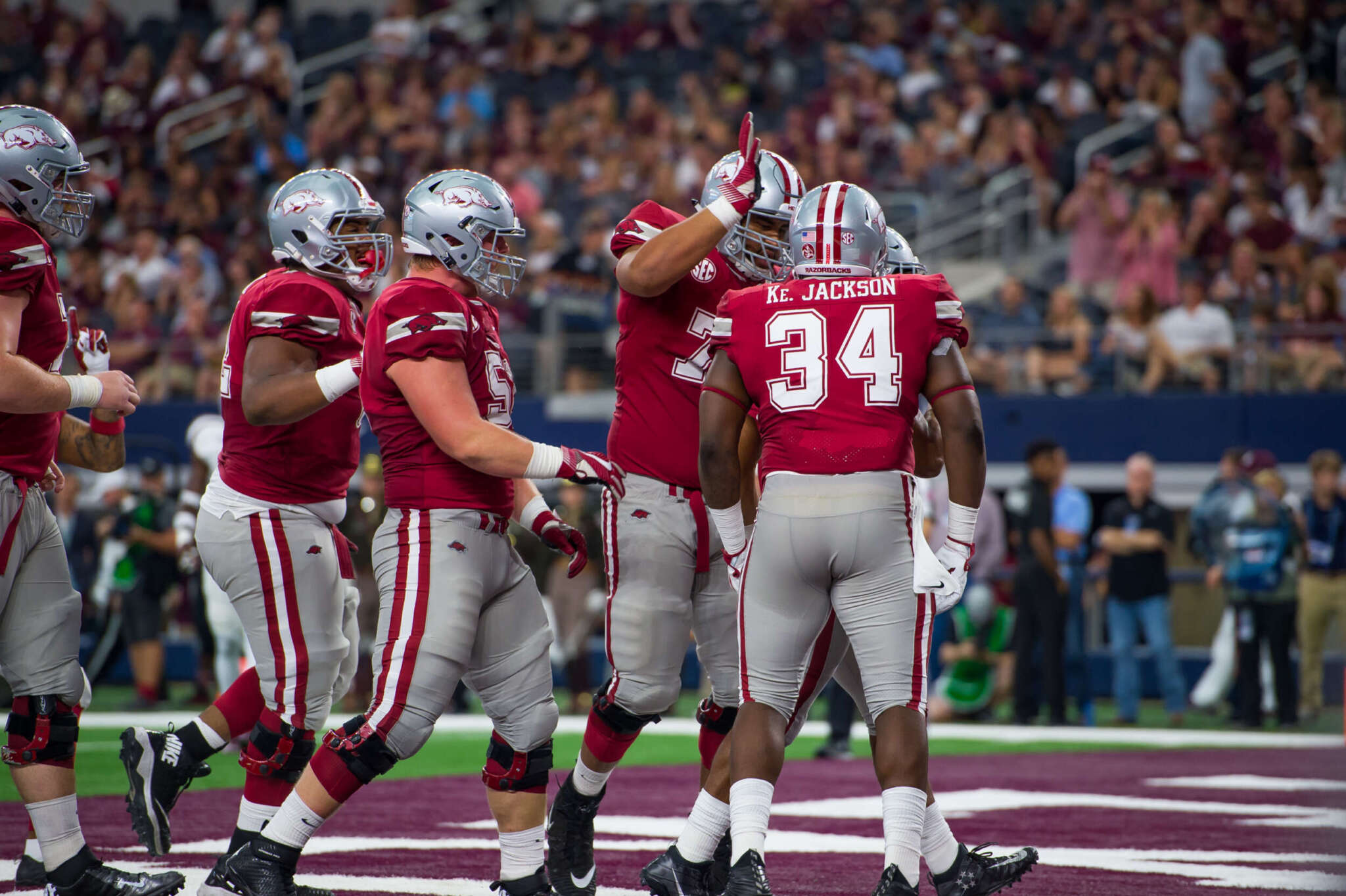 Hogs Wearing Rare Uniform Combination for Southwest Classic | Arkansas ...